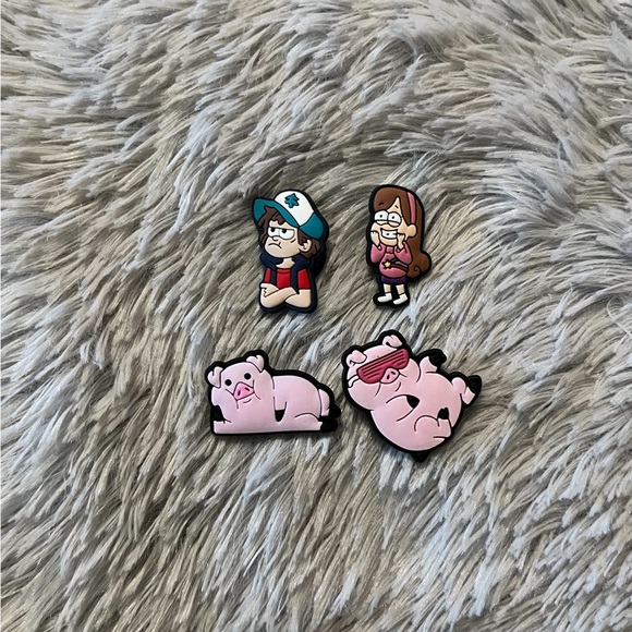 CROCS | Jewelry | Gravity Falls Croc Charm Set | Poshmark